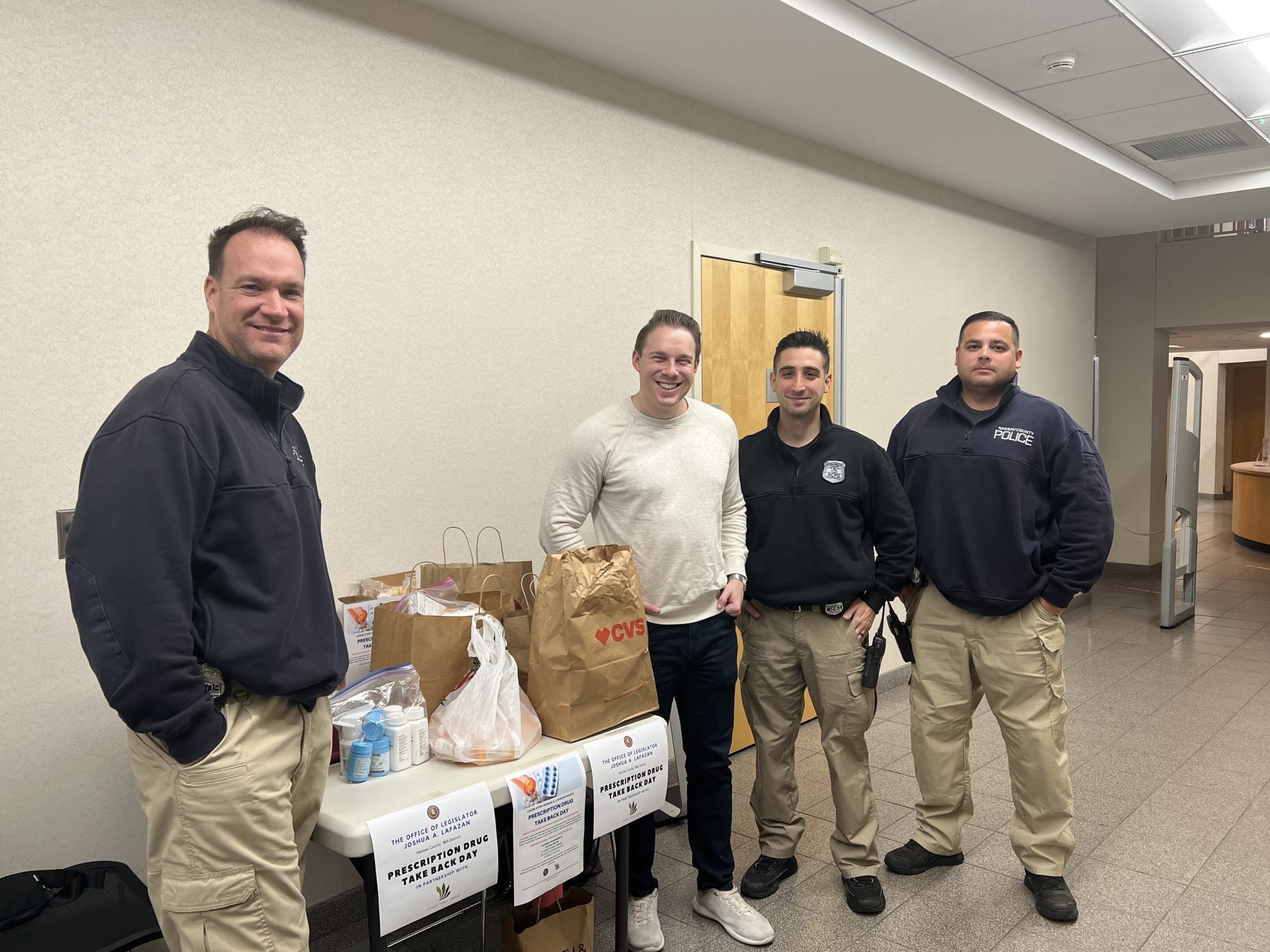 Legislator Lafazan, Nassau PD Second Precinct POP Unit Host ...