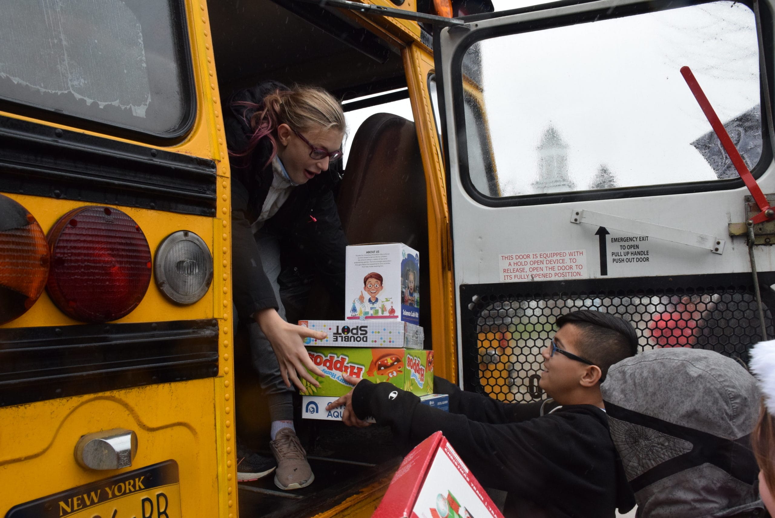 Three Village 'Stuff-A-Bus' Campaign Spreads Holiday Cheer - Long ...