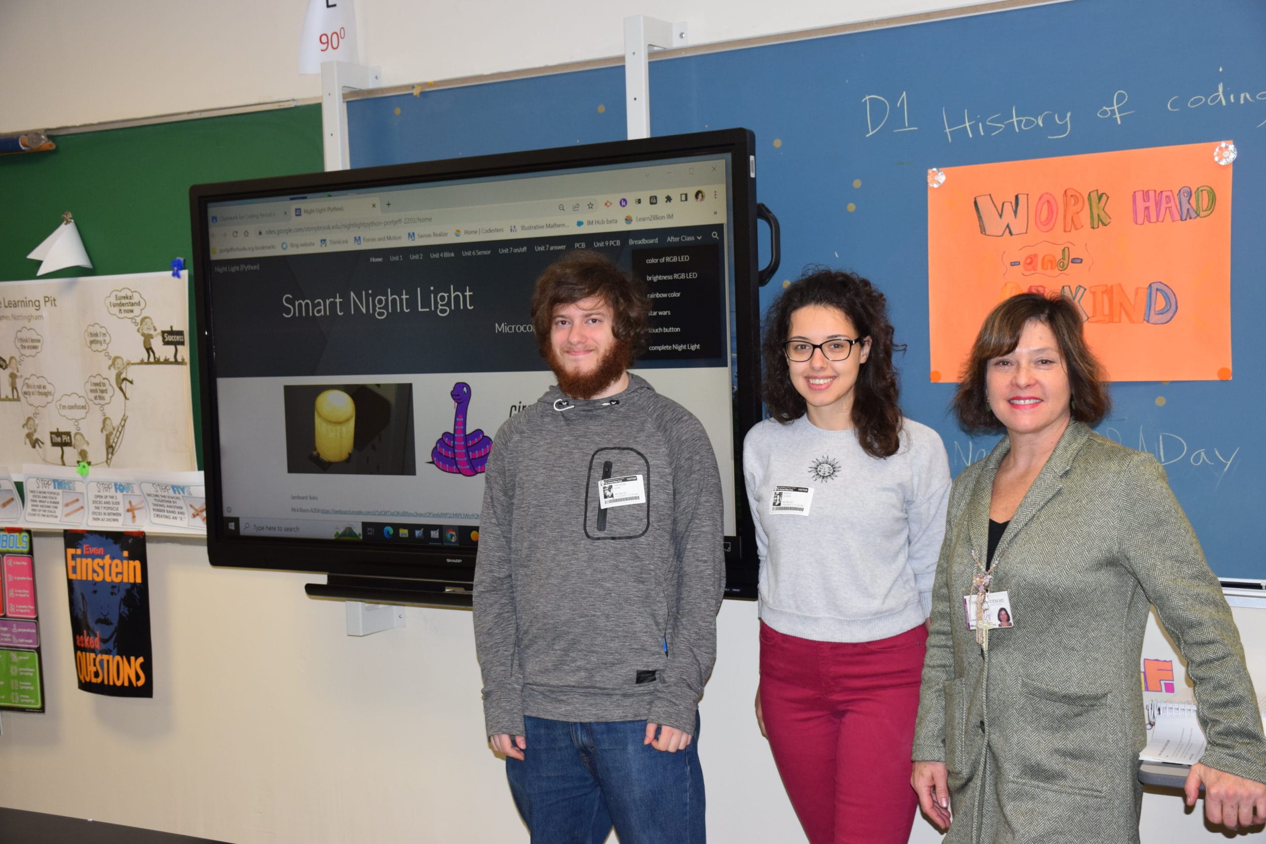 Port Jefferson Middle School Collaborates With Stony Brook University ...