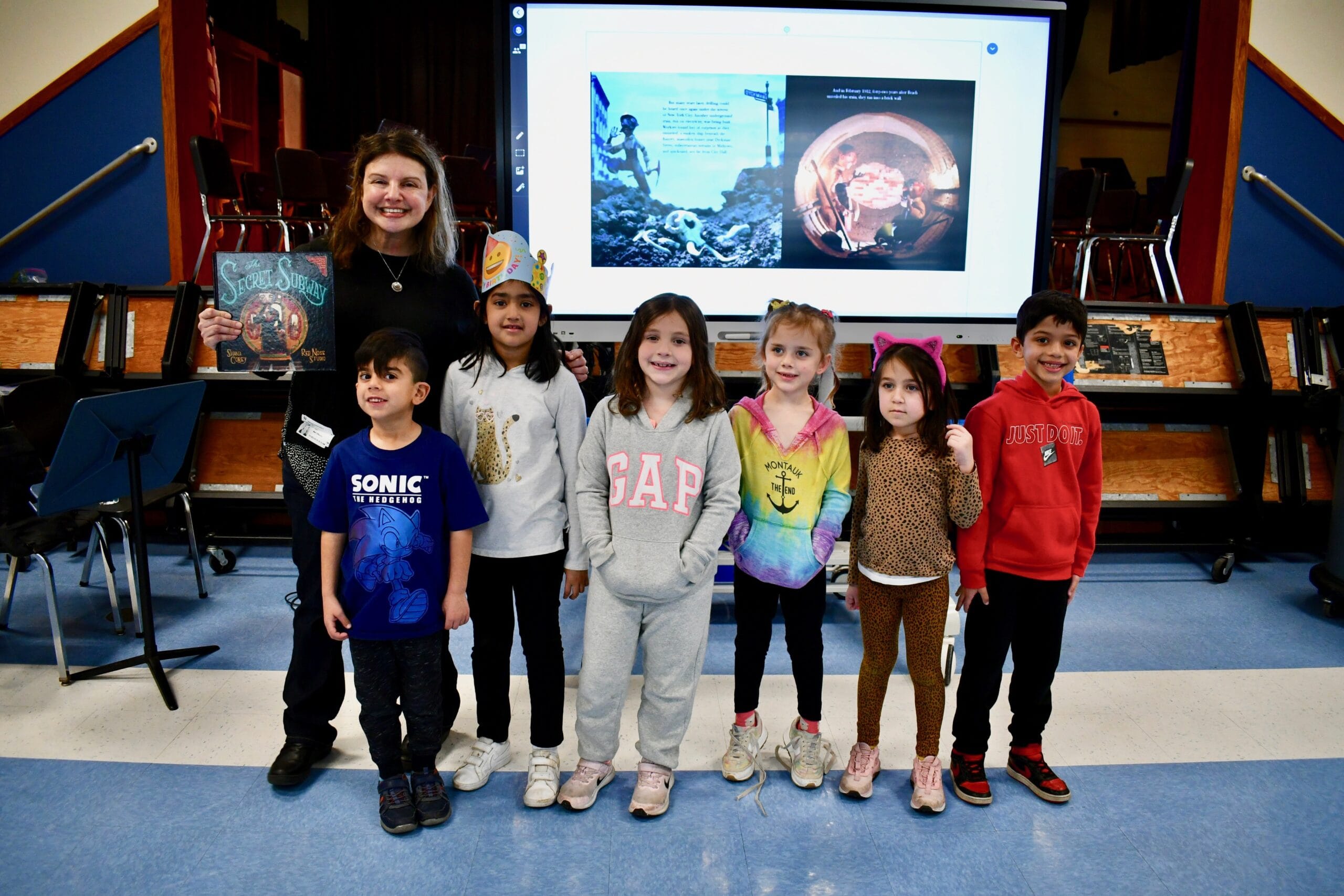Bethpage Students Meet With Children's Book Author - Long Island Media ...
