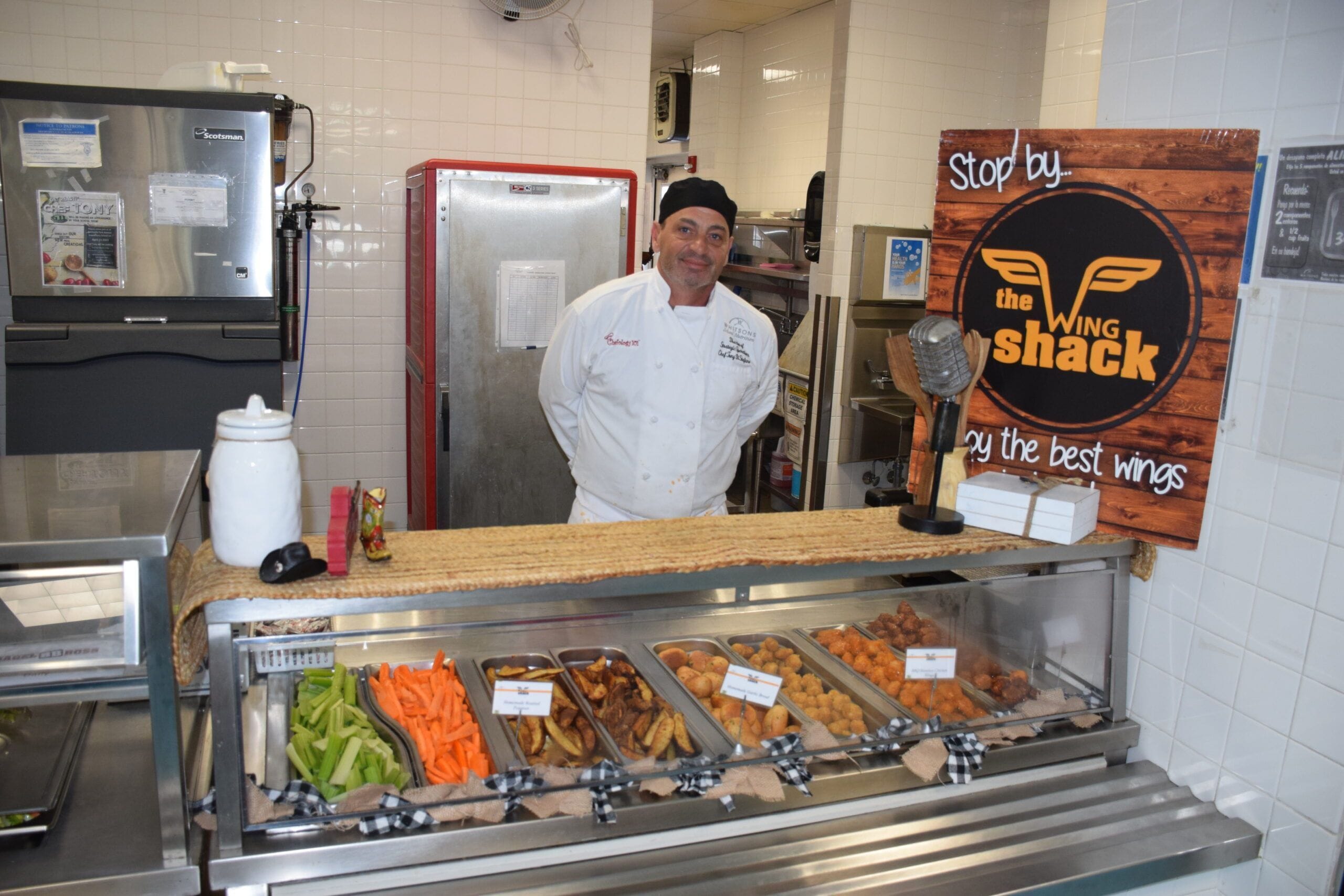 Professional Chef Serves Tasty Meals At Park Avenue Elementary School ...