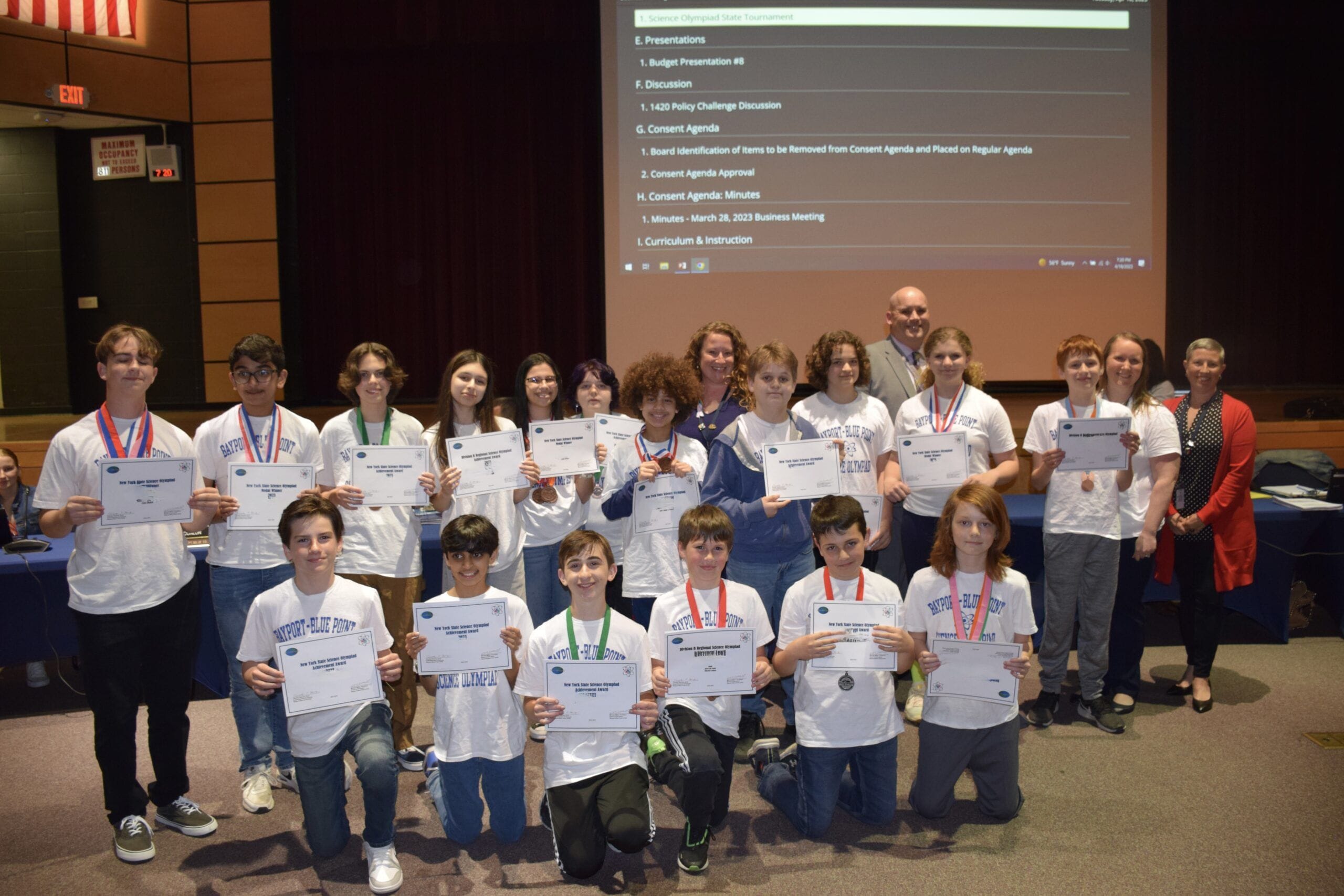 James Wilson Young Middle School Science Olympiad Team Makes District ...