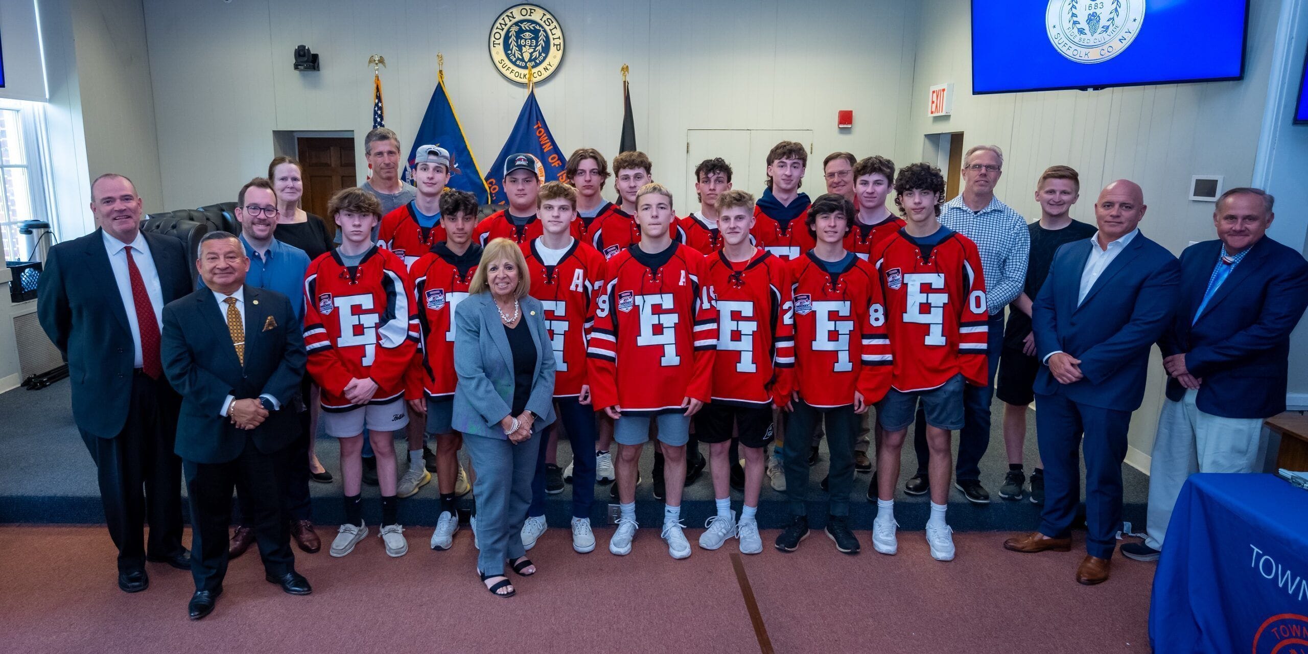 Hockey Team Honored For Historic Bid To Nationals - Long Island Media Group