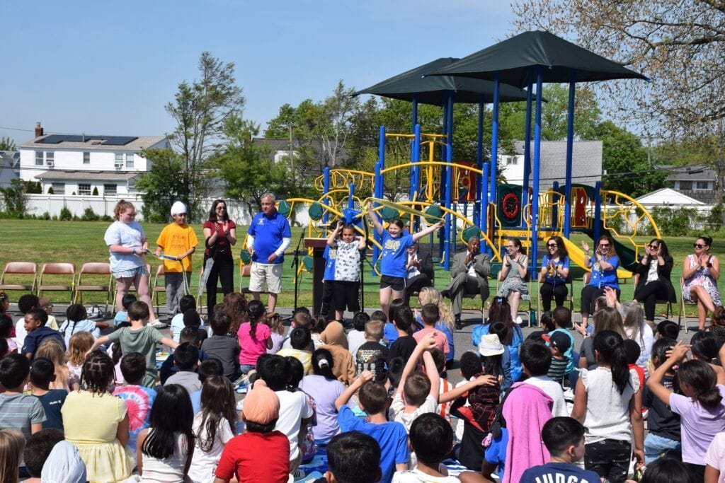 New Playground Unveiled At Meadowbrook Elementary School - Long Island Media Group