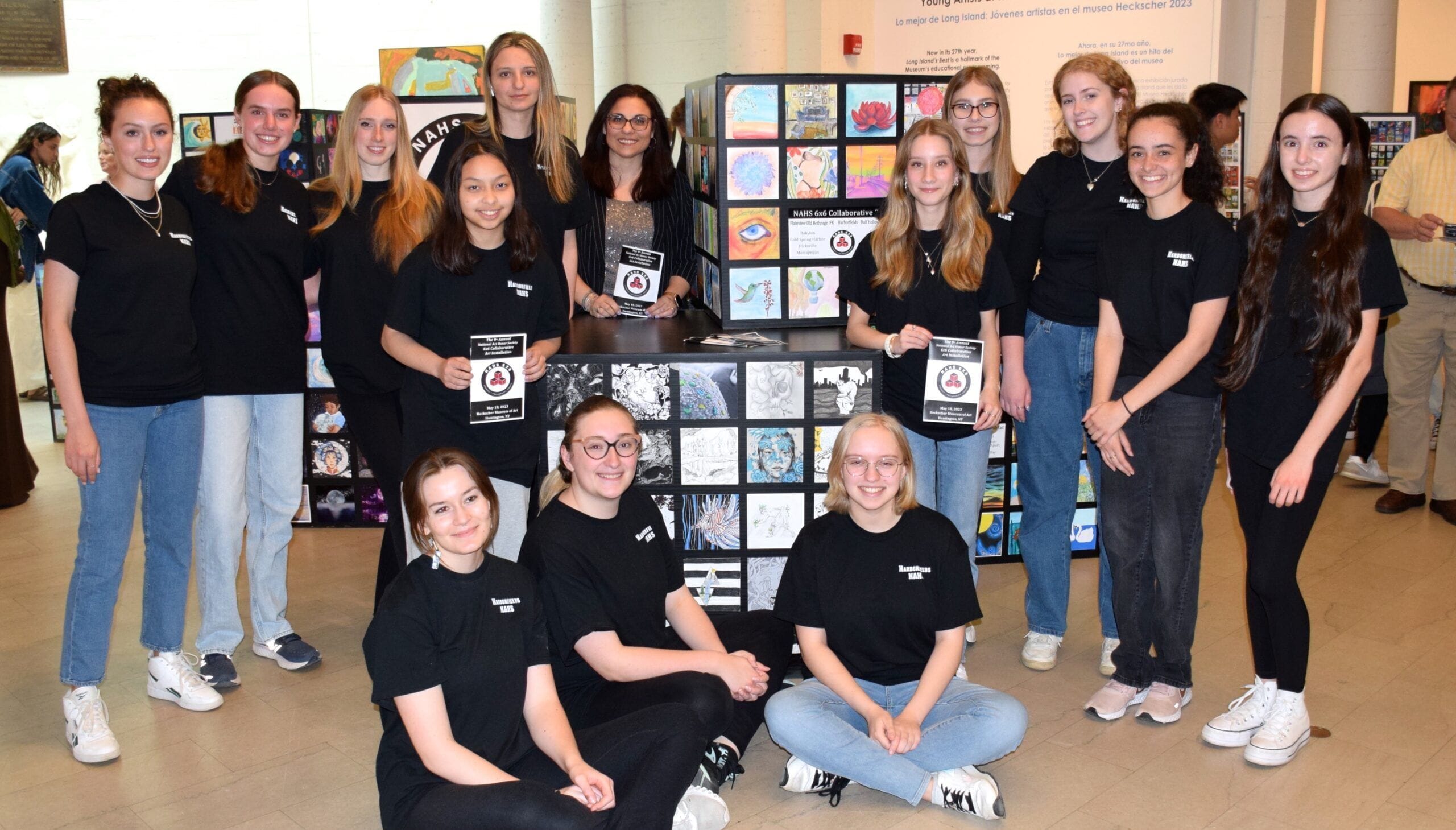 Harborfields National Art Society Displays Collaborative Work At 6x6 ...