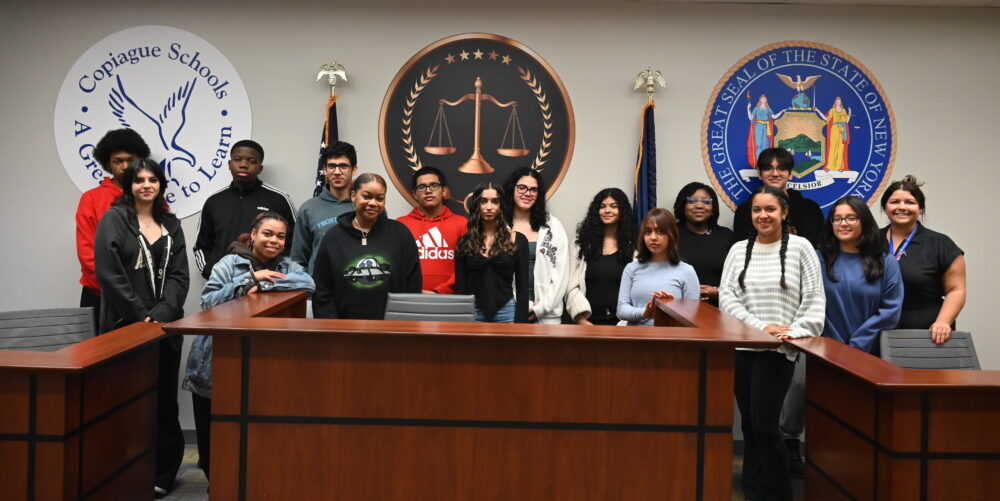 Mock Trial Room Houses Copiague's Criminal Justice Students - Long ...