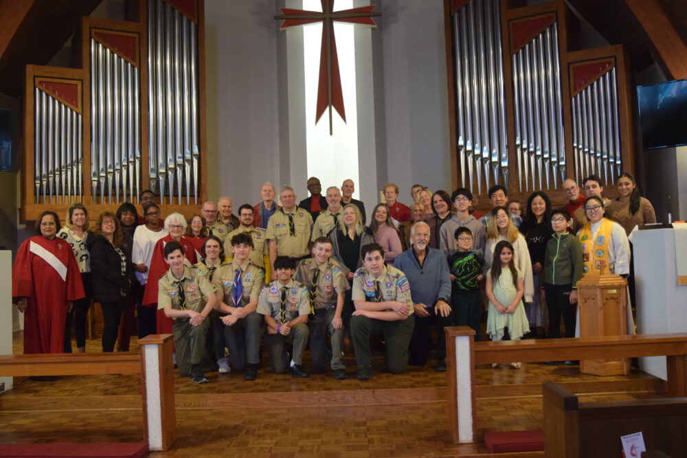 Scout Sunday Hosted By Commack United Methodist Church - Long Island ...