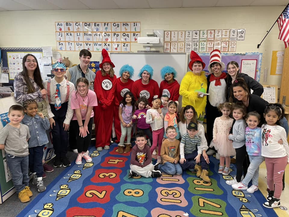 Newfield High School Visits Bicycle Path Elementary School For Read ...