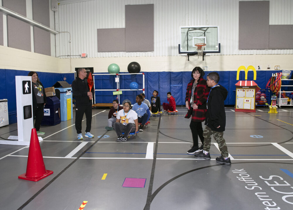 ESBOCES Students Learn To Safely Cross The Street - Long Island Media Group