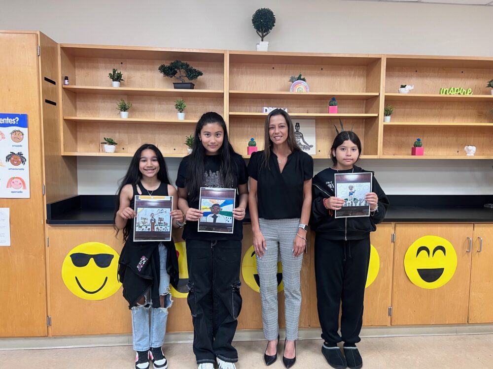 Park Avenue Memorial Elementary School Artists Meet Senator Martinez ...