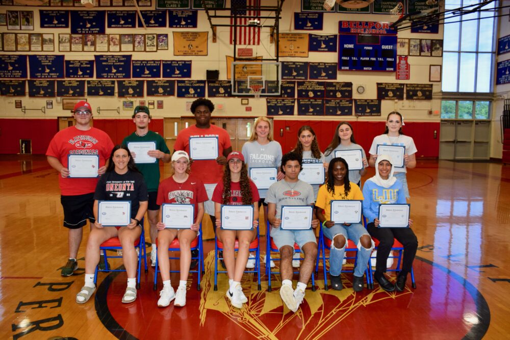 Bellport HS Seniors Commit To Athletics In College - Long Island Media ...